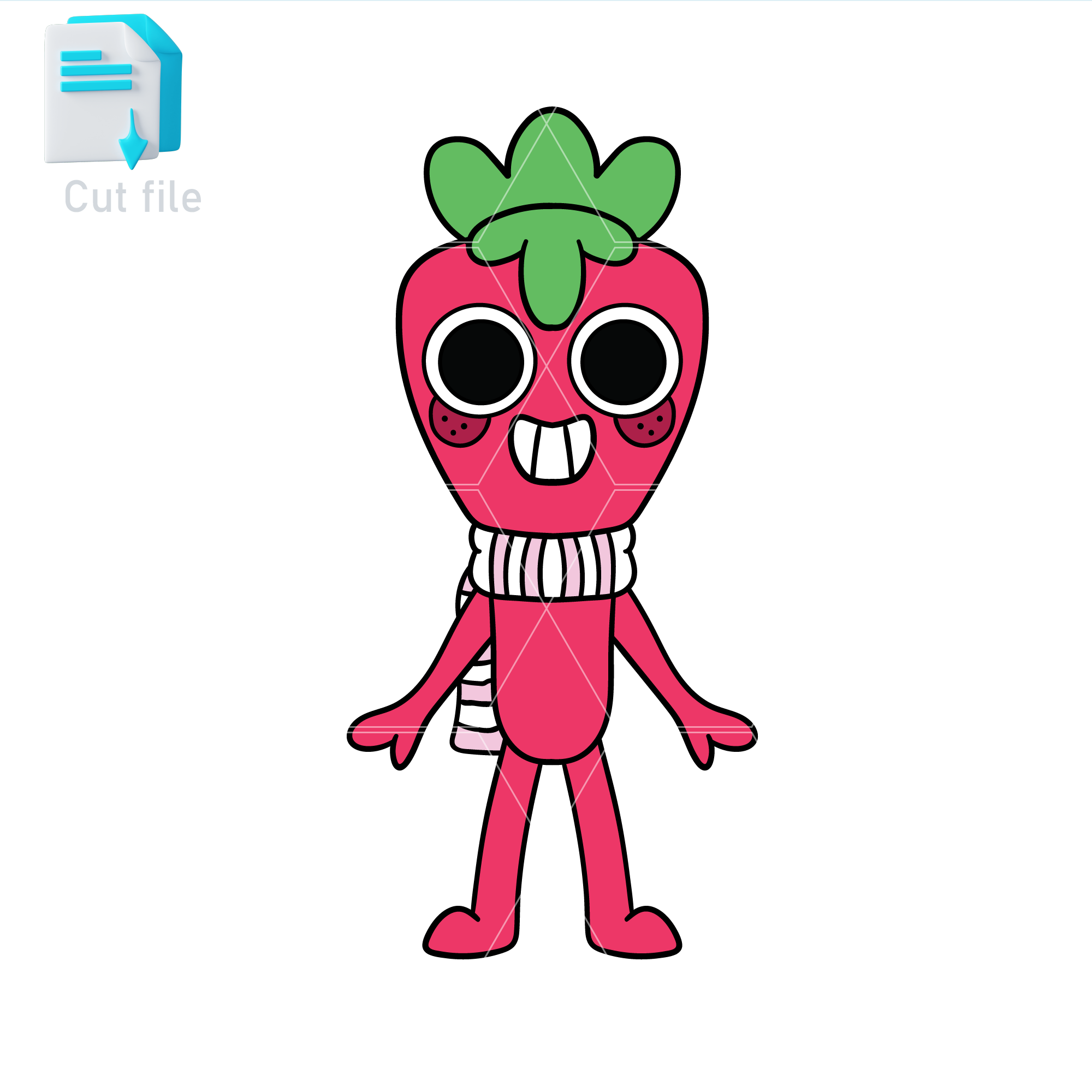 Vector Character Dandy world SVG, PNG, INk,Sprout Sticker Cu | Inspire ...