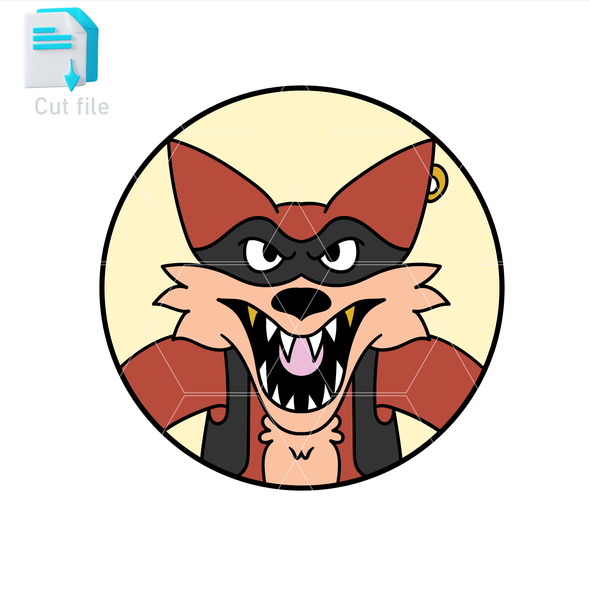 Sticker Vector Character Jaxon Jackyl Clucky's Logic,SVG, PN | Inspire ...