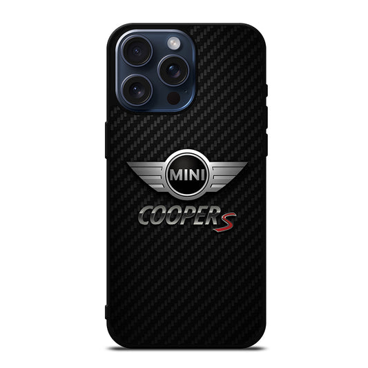 MINI COOPER S CARBON LOGO for iPhone 11 case, iPhone 12 case | Inspire ...