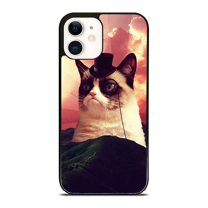 Hill Sun Rise King Grumpy Cat 552 iPhone Case | Inspire Uplift