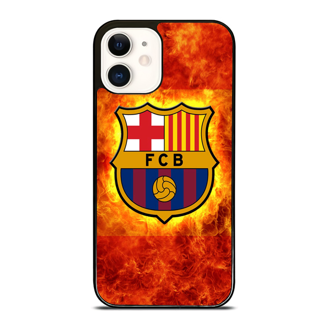 Fc Barcelona On Fire iPhone Case - Premium Custom iPhone Cas | Inspire ...