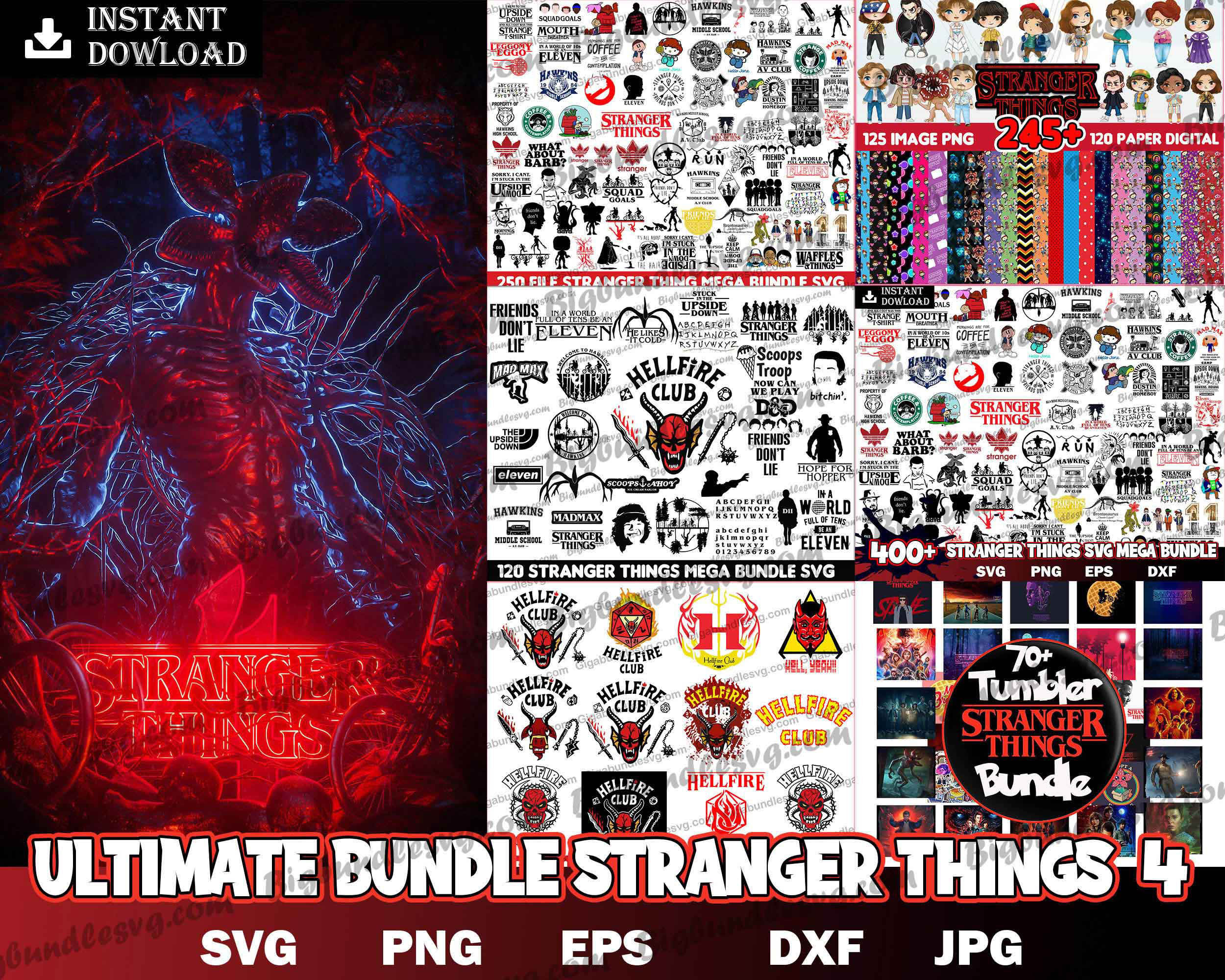 Ulitmate Stranger Things svg, file bundle stranger things sv | Inspire ...