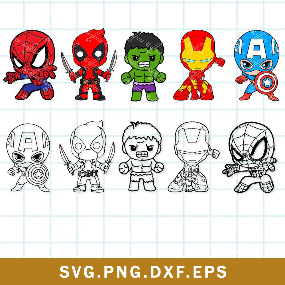Baby Superhero Bundle Svg, Baby Superhero Svg, Superhero Svg | Inspire ...