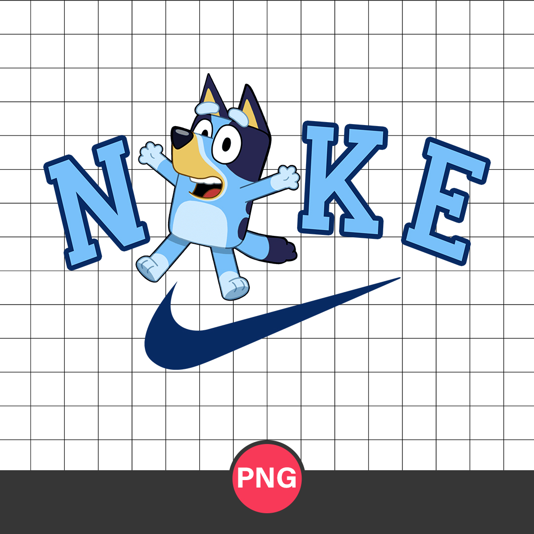 Bluey Nike Logo Png, Nike Logo Png, Bluey Png, Cartoon Nike | Inspire ...