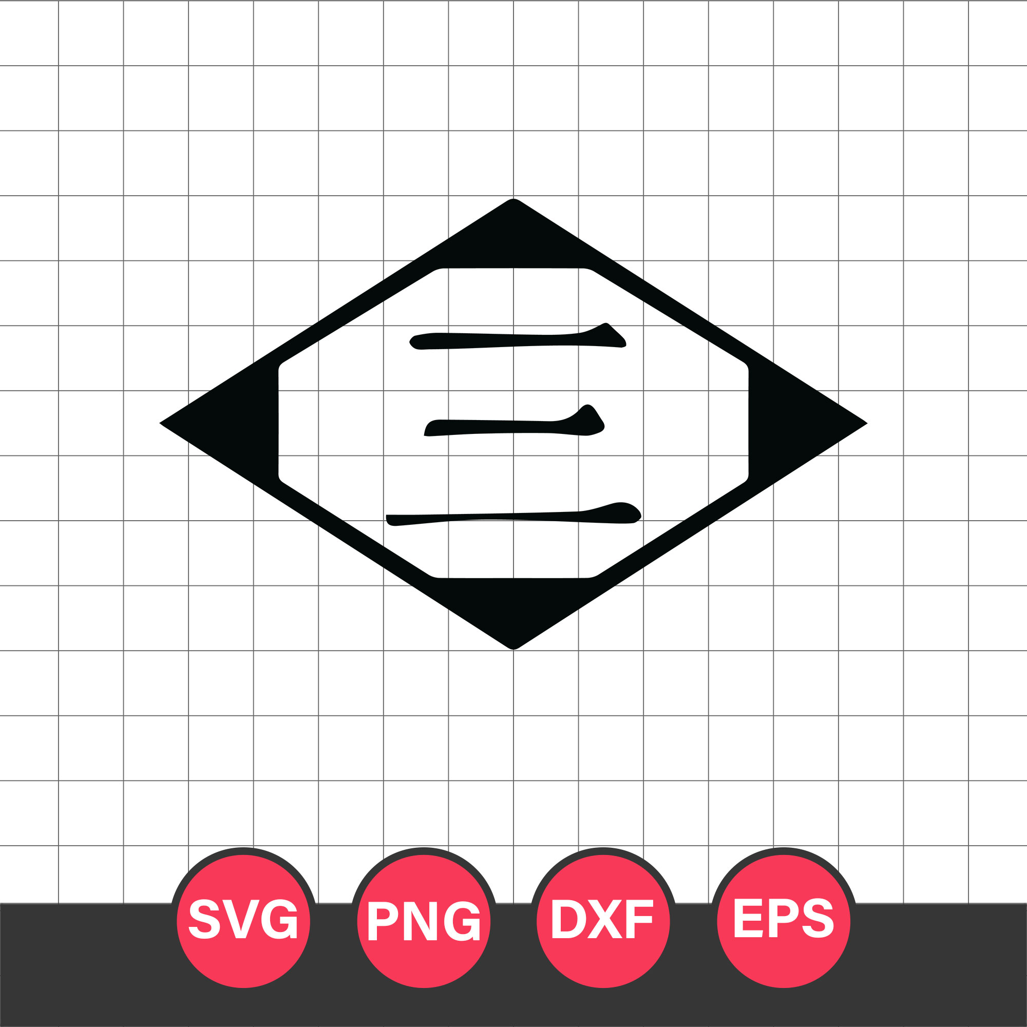 3rd Division Emblem Svg, Bleach Division Svg, Bleach Svg, Bl | Inspire ...