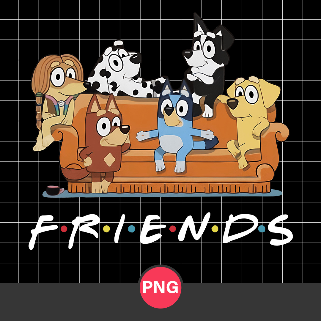 Bluey Friends Png, Bluey Friends Dog Png, Bluey Png, Cartoon | Inspire ...