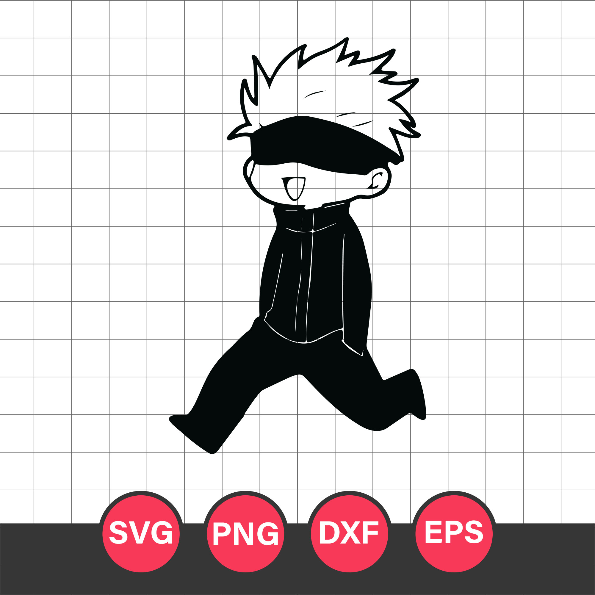 Gojo Satoru Svg, Jujutsu Kaisen Svg, Jujutsu Kaisen Characte | Inspire ...