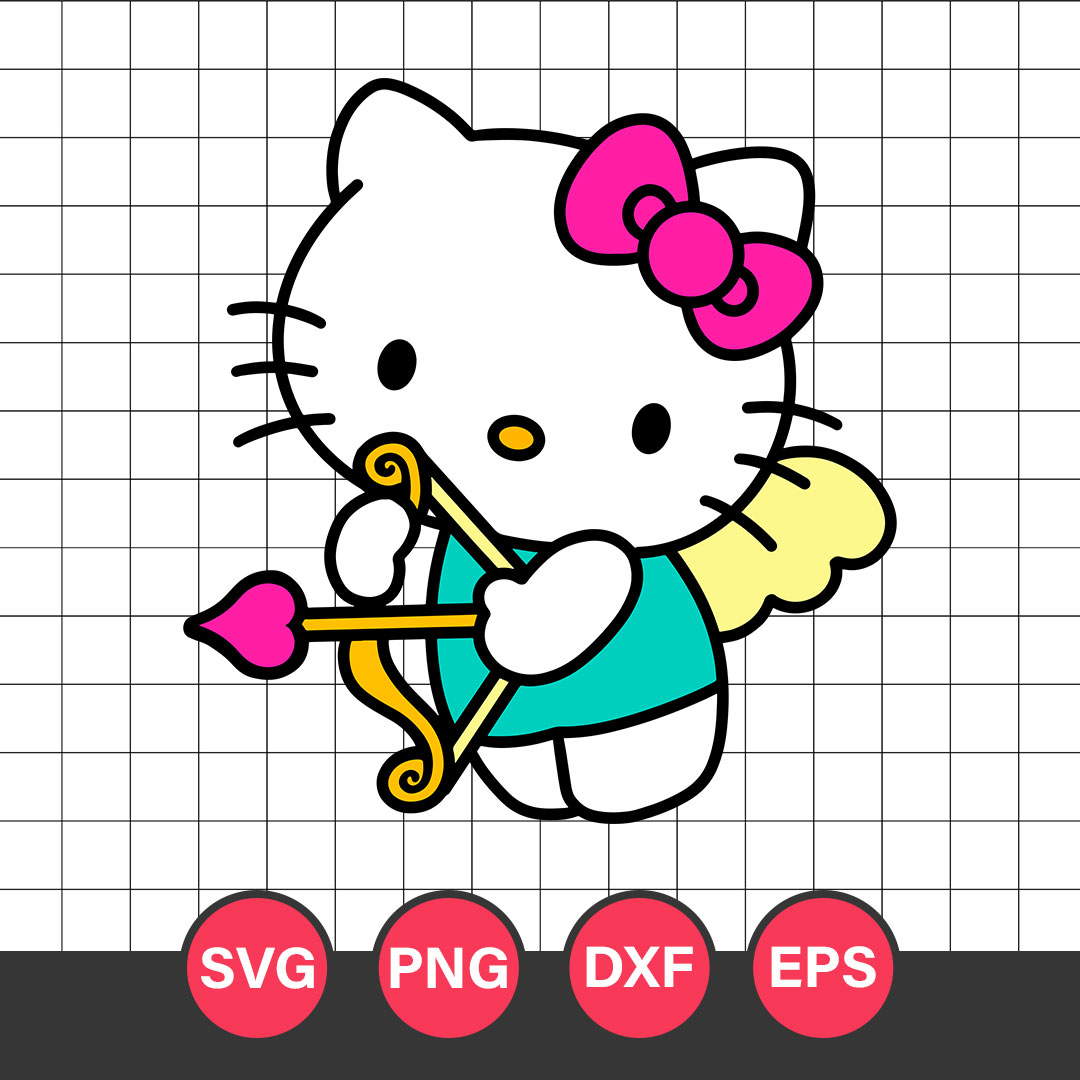 Hello Kitty Sagittarius Svg, Hello Kitty Zodiac Svg, Hello K | Inspire ...