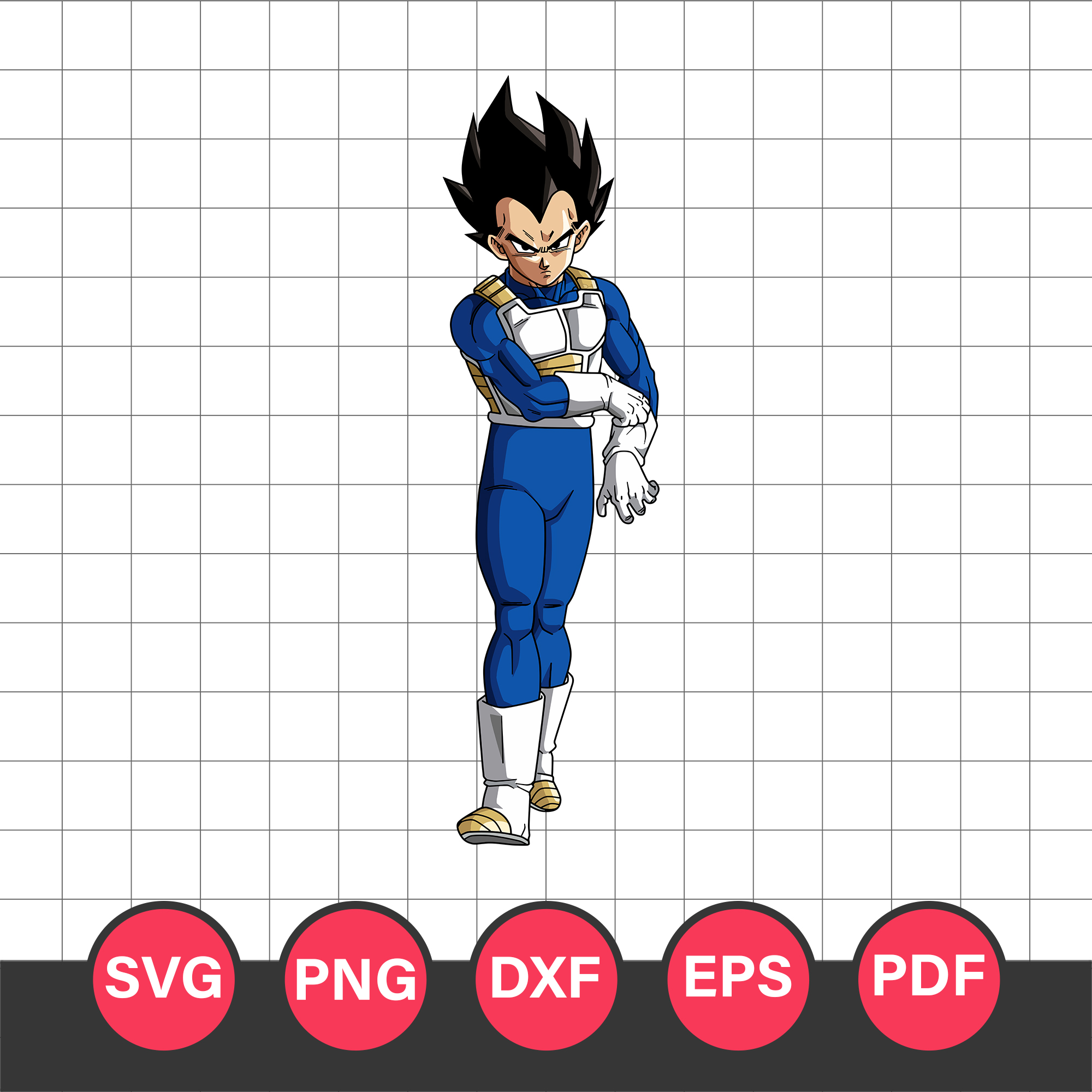 Vegeta Svg, Anime Cartoon Svg, Dragon Ball Svg, Anime Svg, P | Inspire ...
