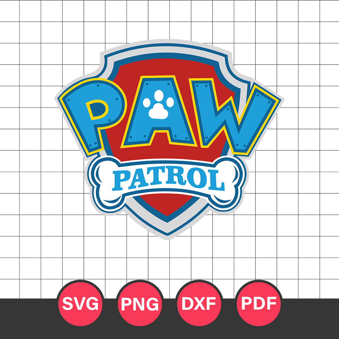 Paw Patrol Logo Svg, Paw Patrol Svg, Cartoon Svg, Png Dxf Ep | Inspire ...