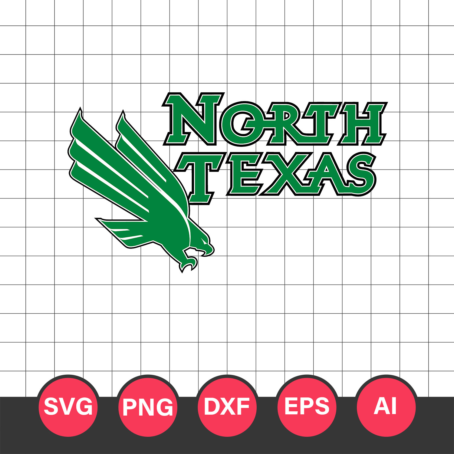 North Texas Mean Green Logo svg, North Texas Mean Green, Nor | Inspire ...