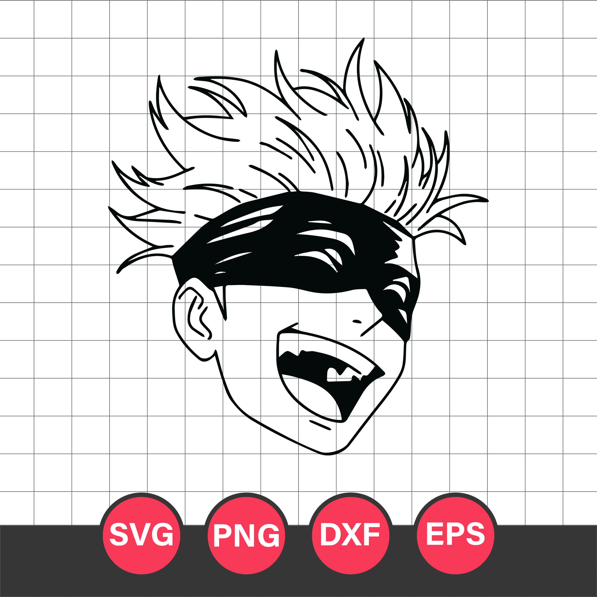 Gojo Satoru Svg, Jujutsu Kaisen Svg, Jujutsu Kaisen Characte | Inspire ...