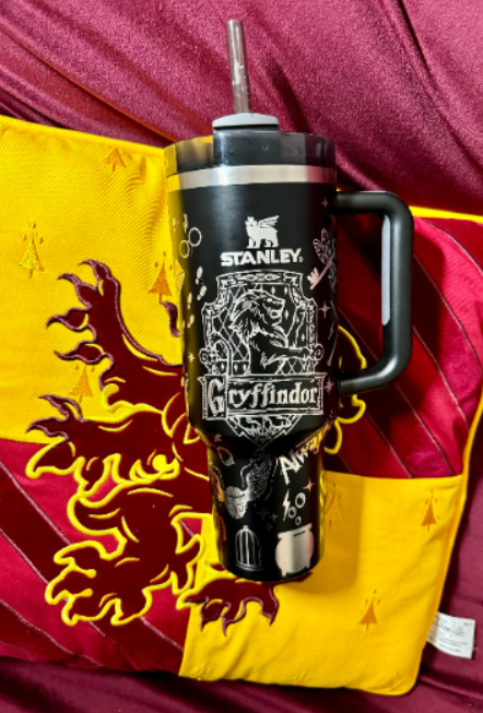 Custom Large 40oz Magic wizard world crest Stanley Tumbler w | Inspire ...