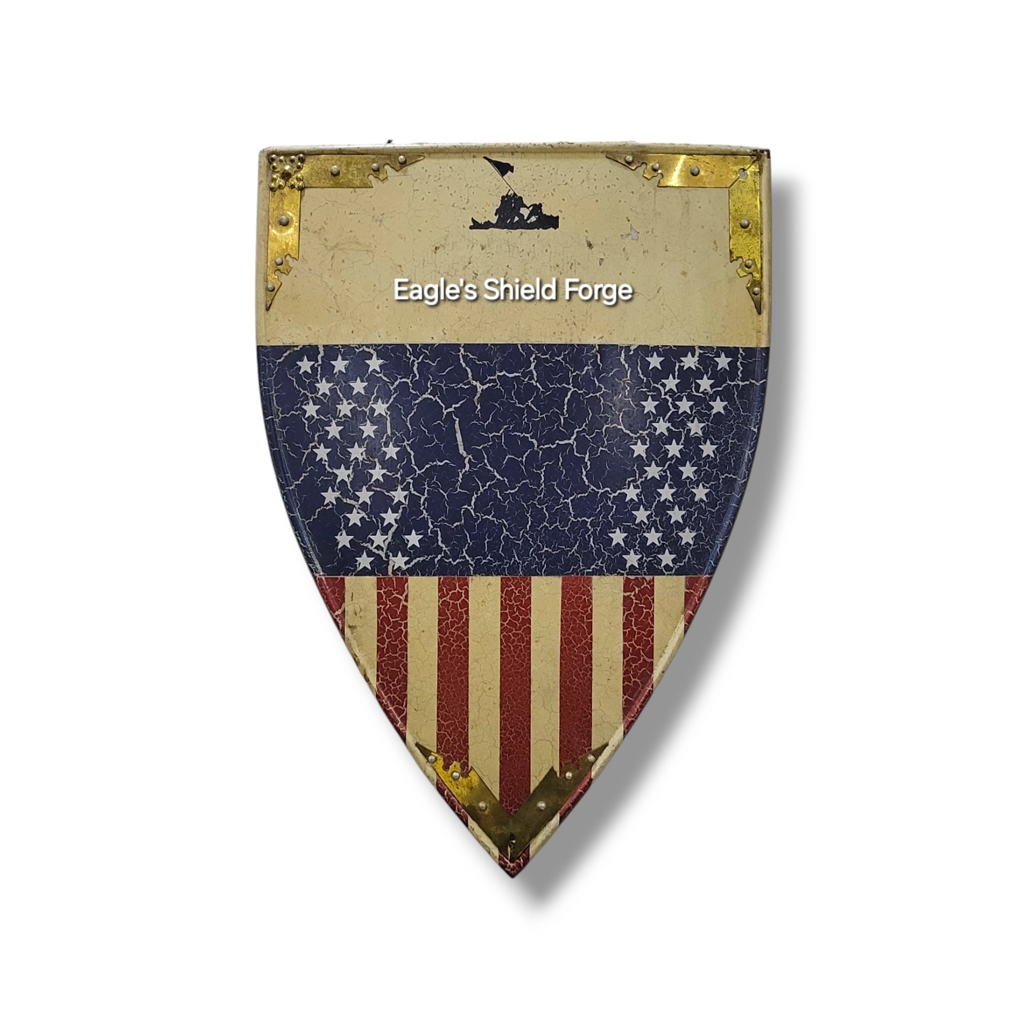USA Flag Shield, American Design Shield with your customize | Inspire ...