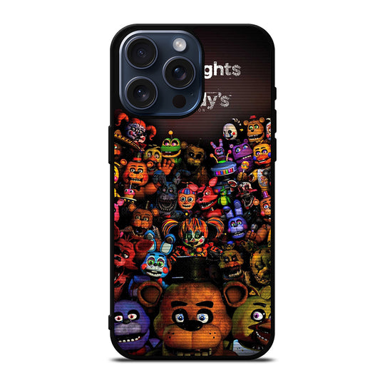 FIVE NIGHTS AT FREDDY S FNAF ALL CHARACTER iPhone Case | Inspire Uplift