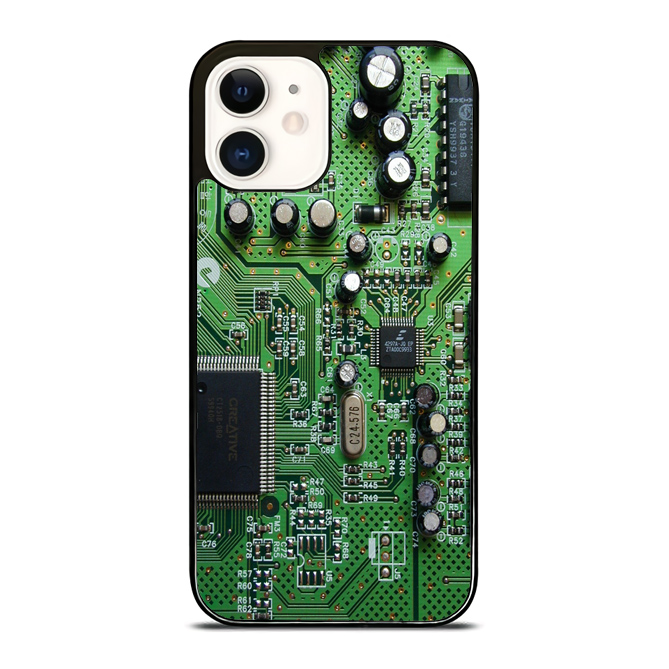 Motherboard Computer Circuit iPhone Case | Inspire Uplift