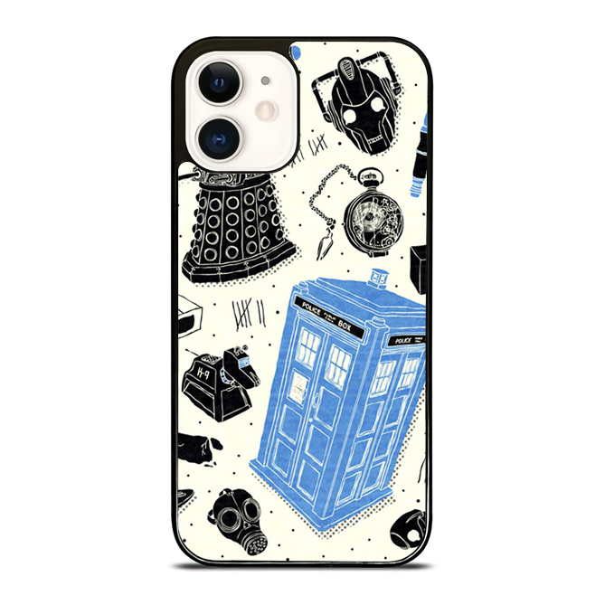 Pattern Tardis Doctor Who iPhone Case - Upgrade Your iPhone | Inspire ...