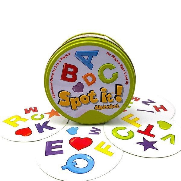 SPOT IT! ALPHABET Board Games Gift | Inspire Uplift