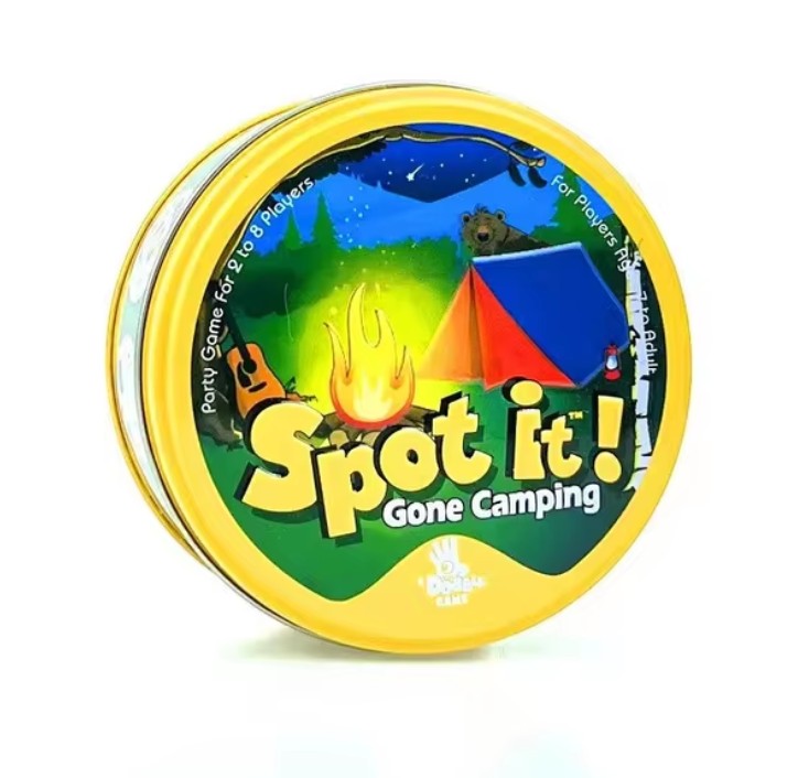 SPOT IT! Gone Camping CARD GAME Gift | Inspire Uplift