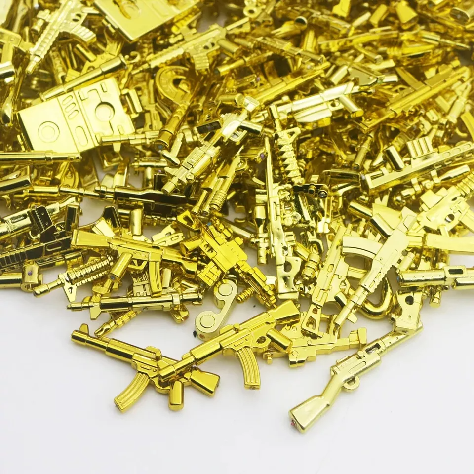 520+Pieces Army Guns Weapon Gold Blocks Soldier Figure Acces | Inspire ...