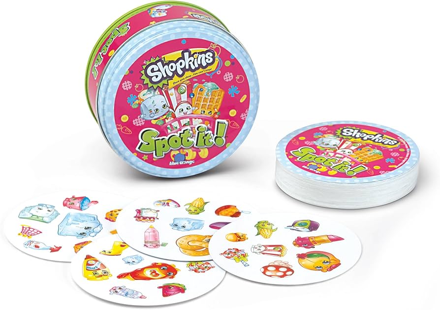 Spot it! Shopkins Card Game | Inspire Uplift