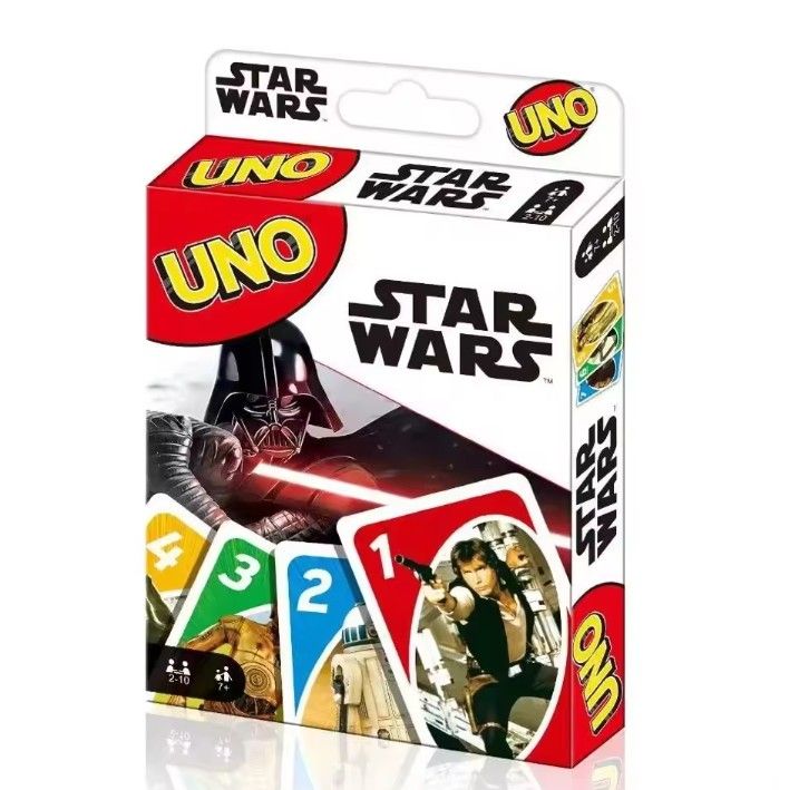 UNO STAR WARS Edition Card Game, Tons Of Family Fun! 2-10 Pl | Inspire ...