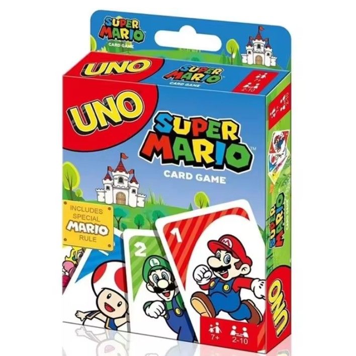 UNO Super Mario Card Game , Tons Of Family Fun! 2-10 Players | Inspire ...