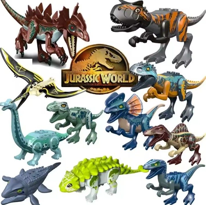 Jurassic World II Dinosaurs T-Rex Building Blocks Compatible | Inspire ...