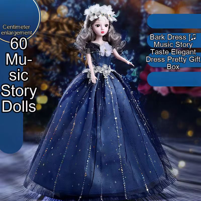 Barbie gift set large 60cm dress up princess girl simulation | Inspire ...