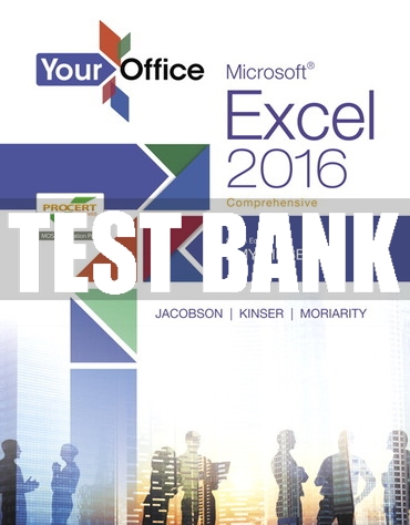 Test Bank For Your Office: Microsoft Excel 2016 Comprehensiv | Inspire ...