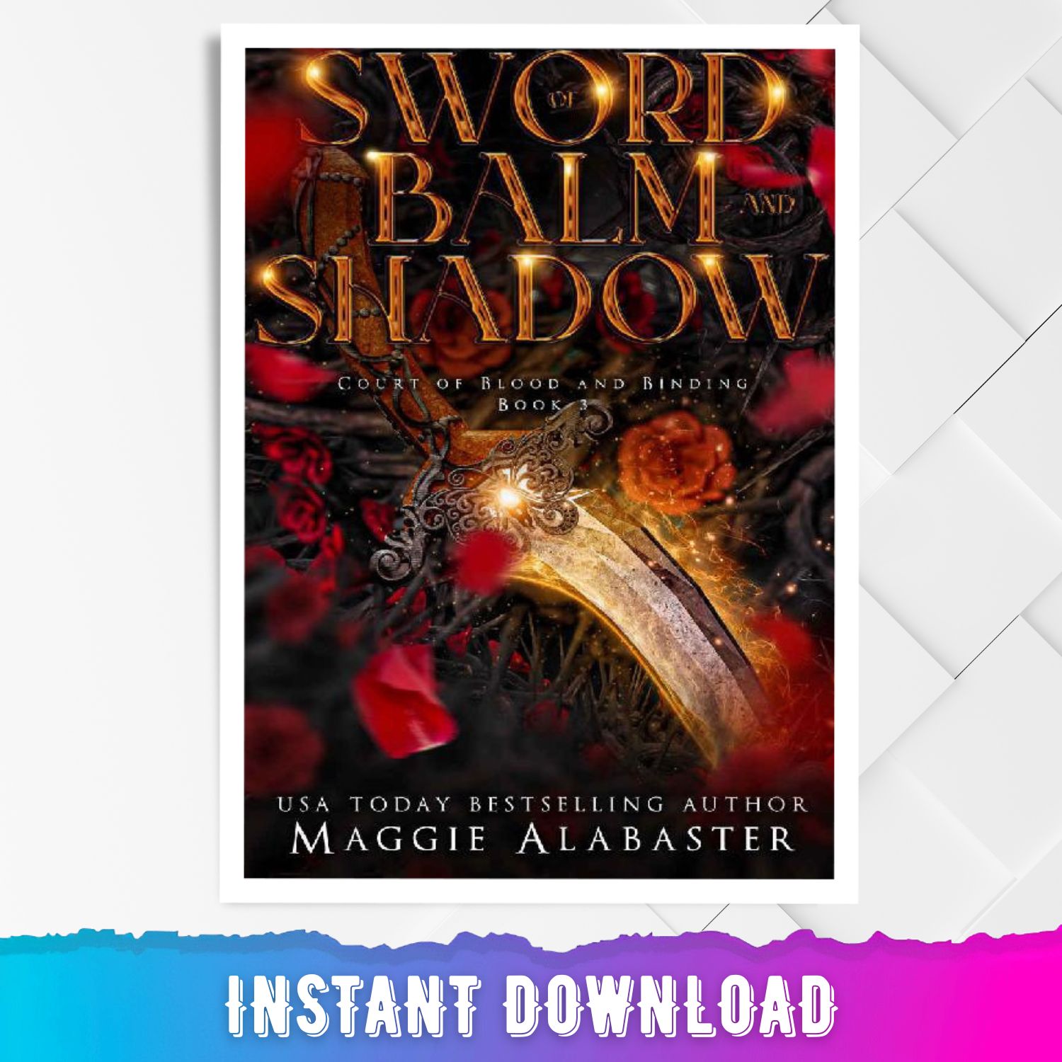 Sword of Balm and Shadow (Court of Blood and Binding Book 3) | Inspire ...