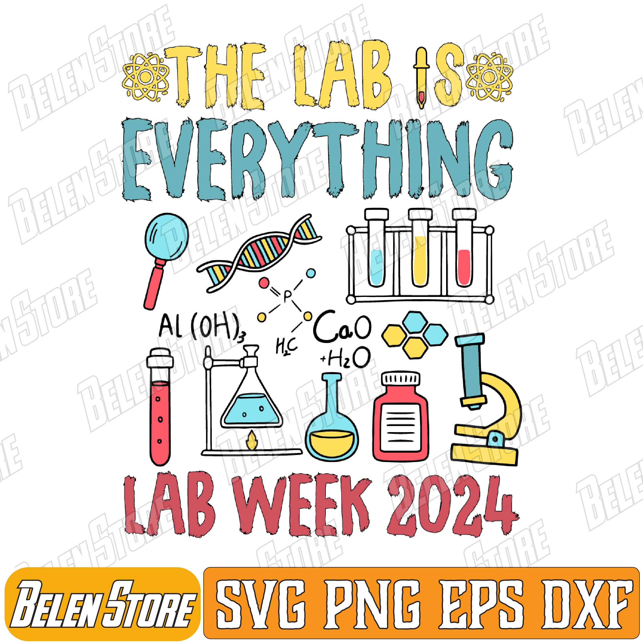 The Lab Is Everything Svg, Medical Laboratory Week 2024 Svg, | Inspire ...