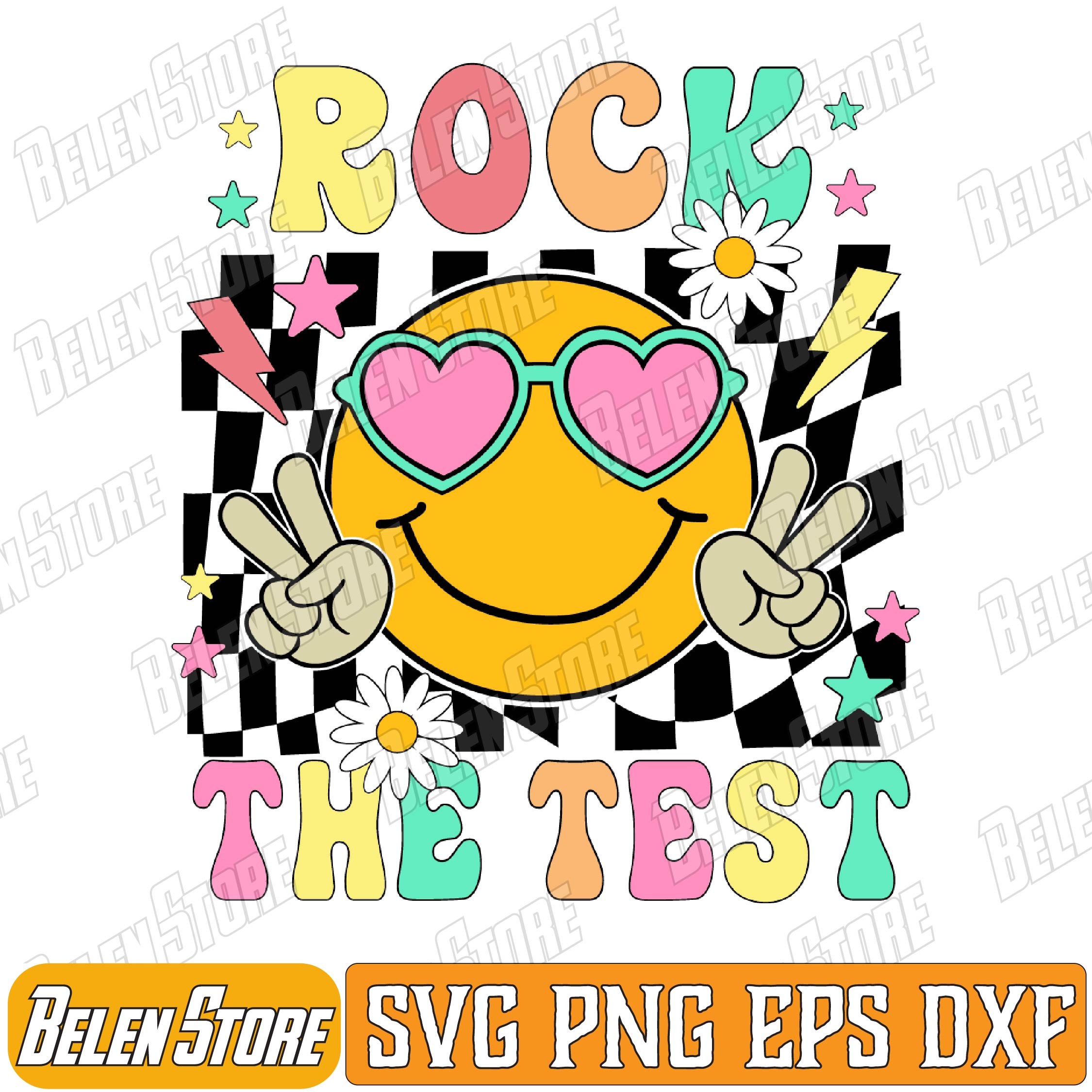 Rock The Test Svg, Test Day Svg, Its Test Day Yall Svg, Test | Inspire ...