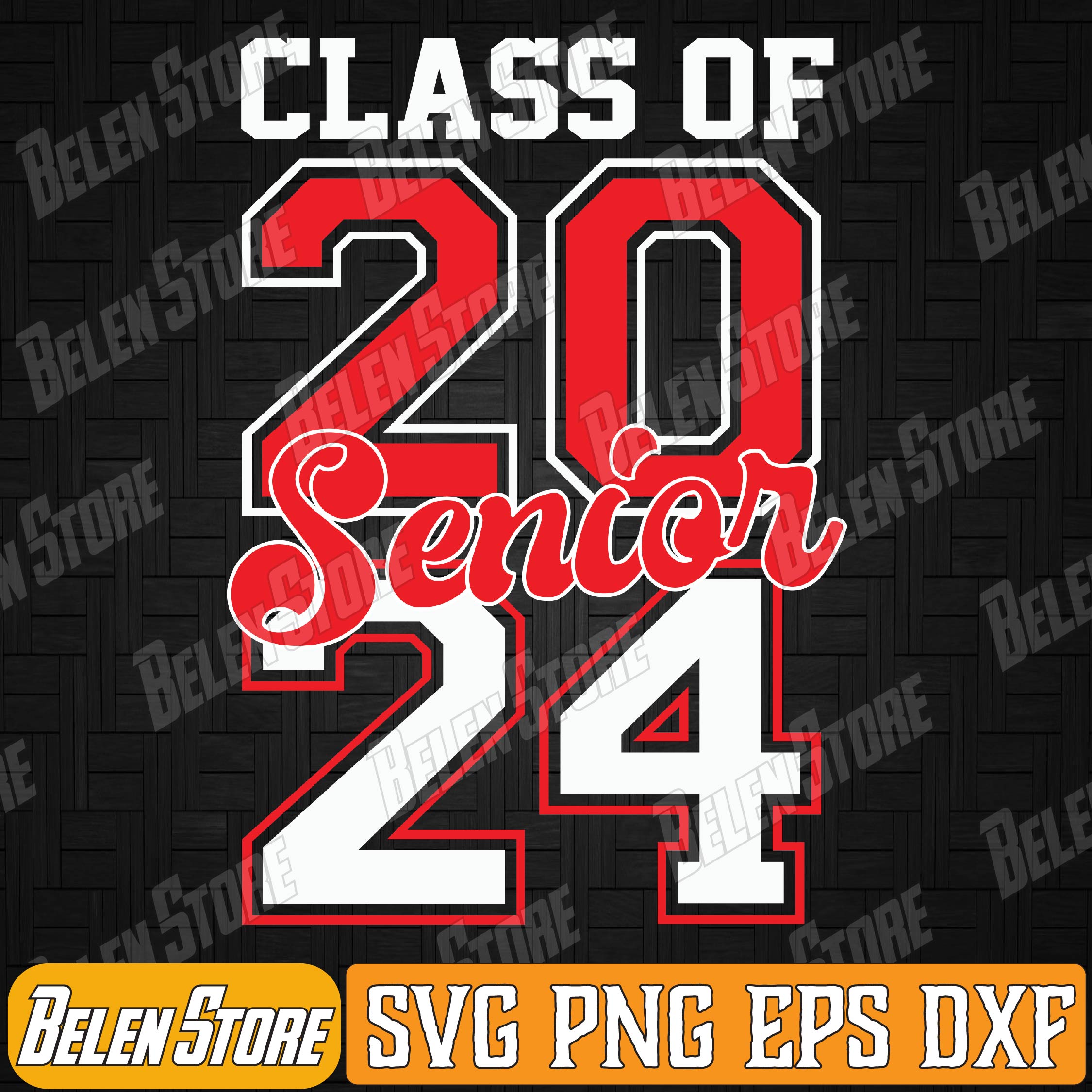 High School Graduation Party Svg, Class Of 2024 Senior Svg, - Inspire ...