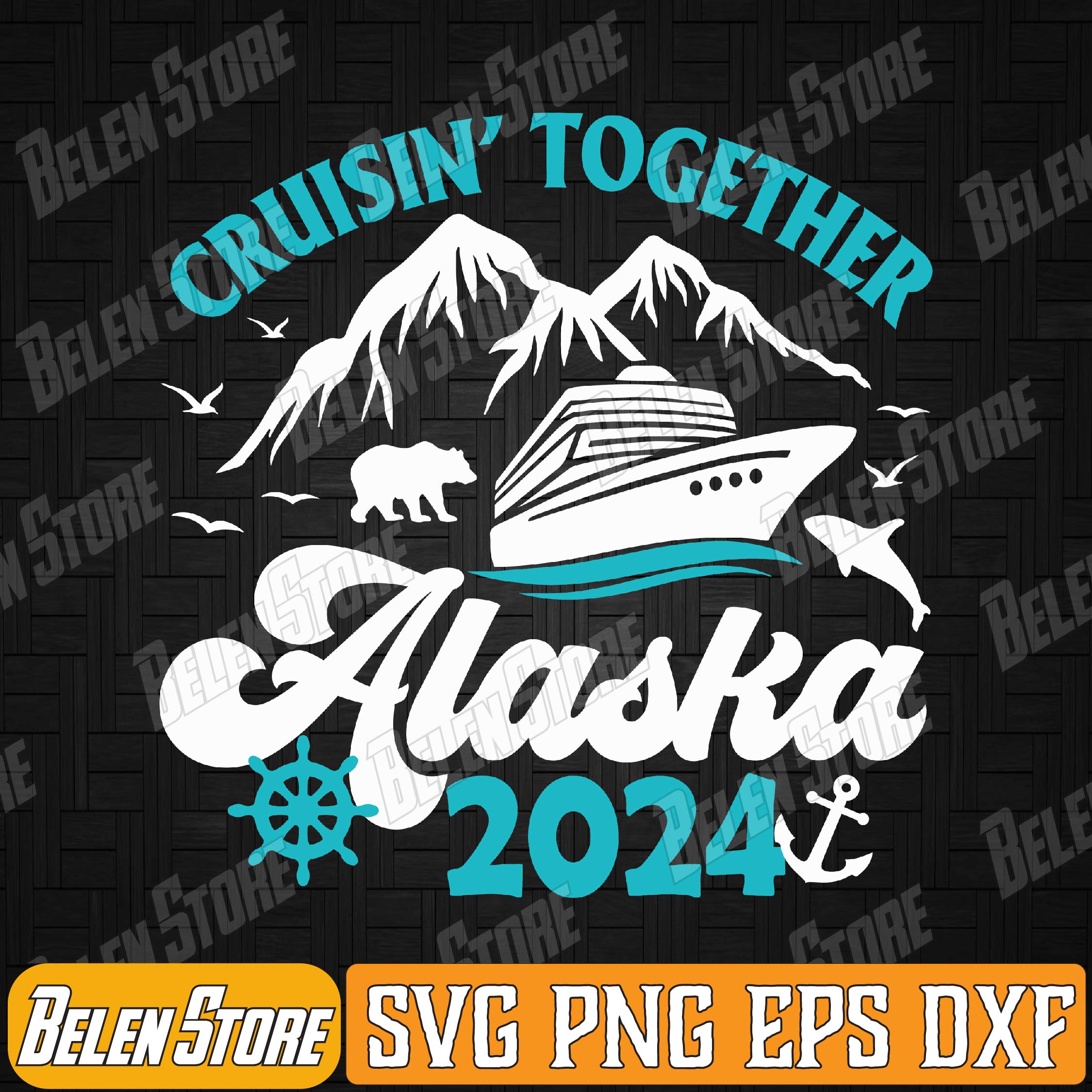 Crucero Alaska Svg | Inspire Uplift