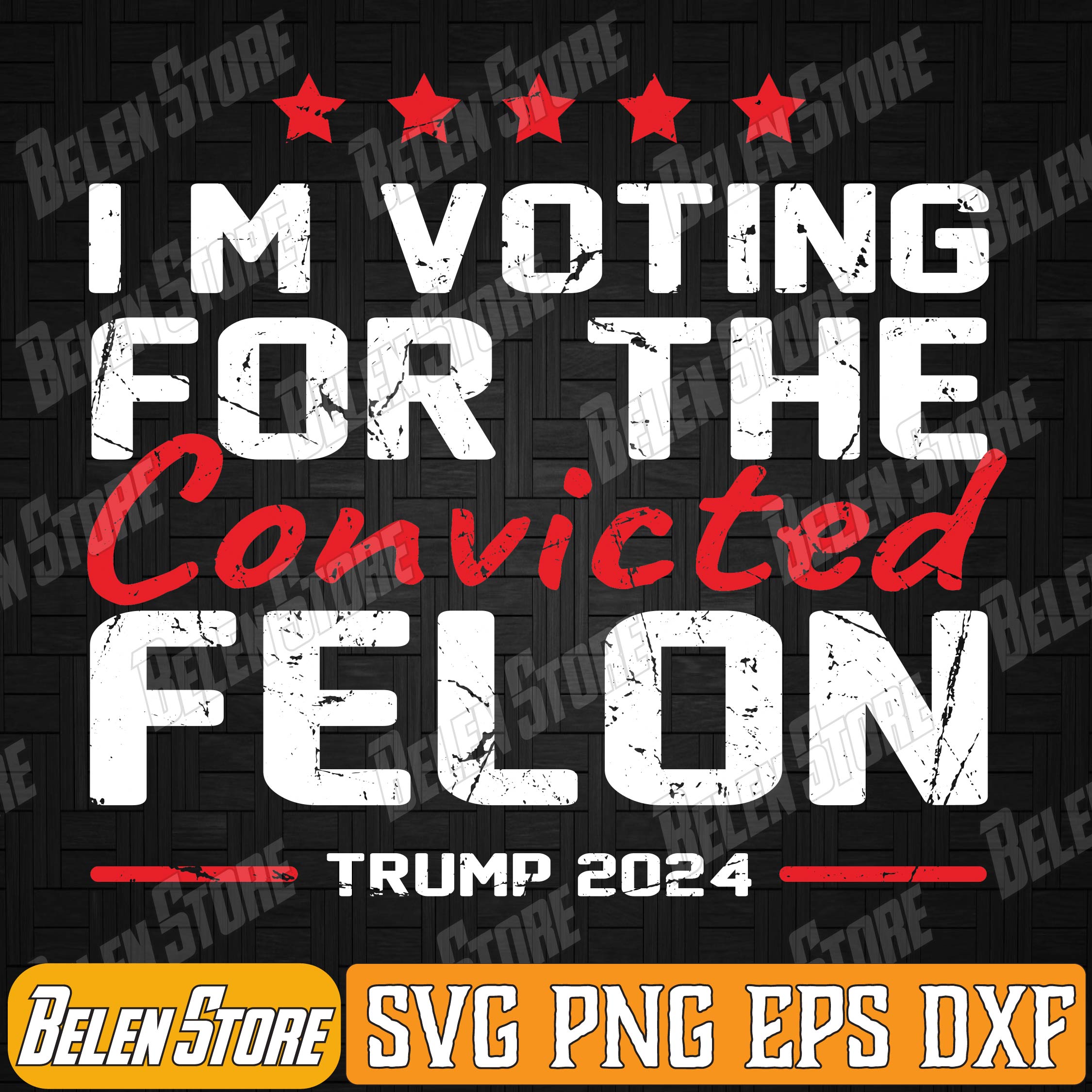 I'm Voting For The Conviicted Felon Svg, Funny 2024 Svg, Con | Inspire ...