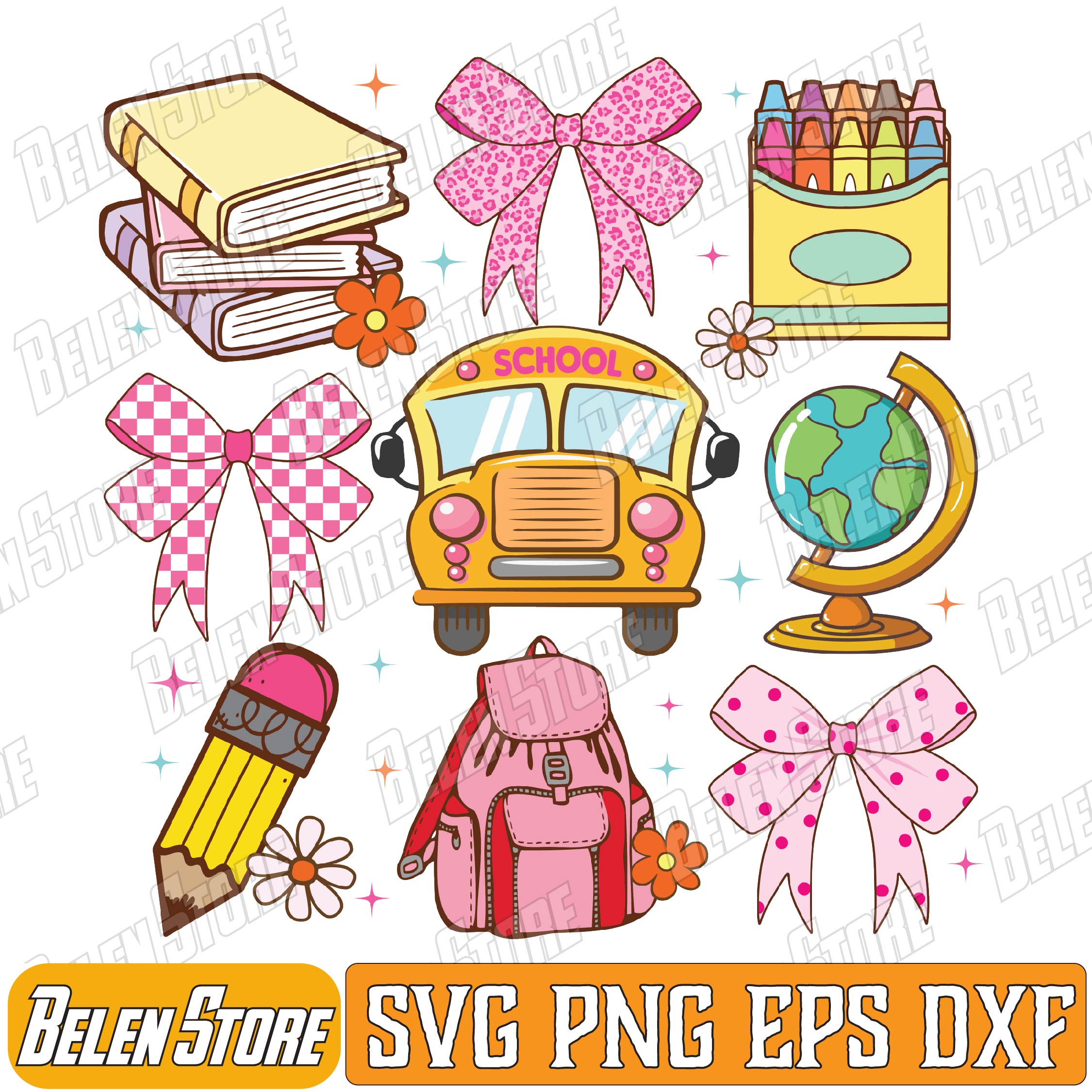 Coquette Bow Teacher Back To School Teacher Life Student Kid | Inspire ...