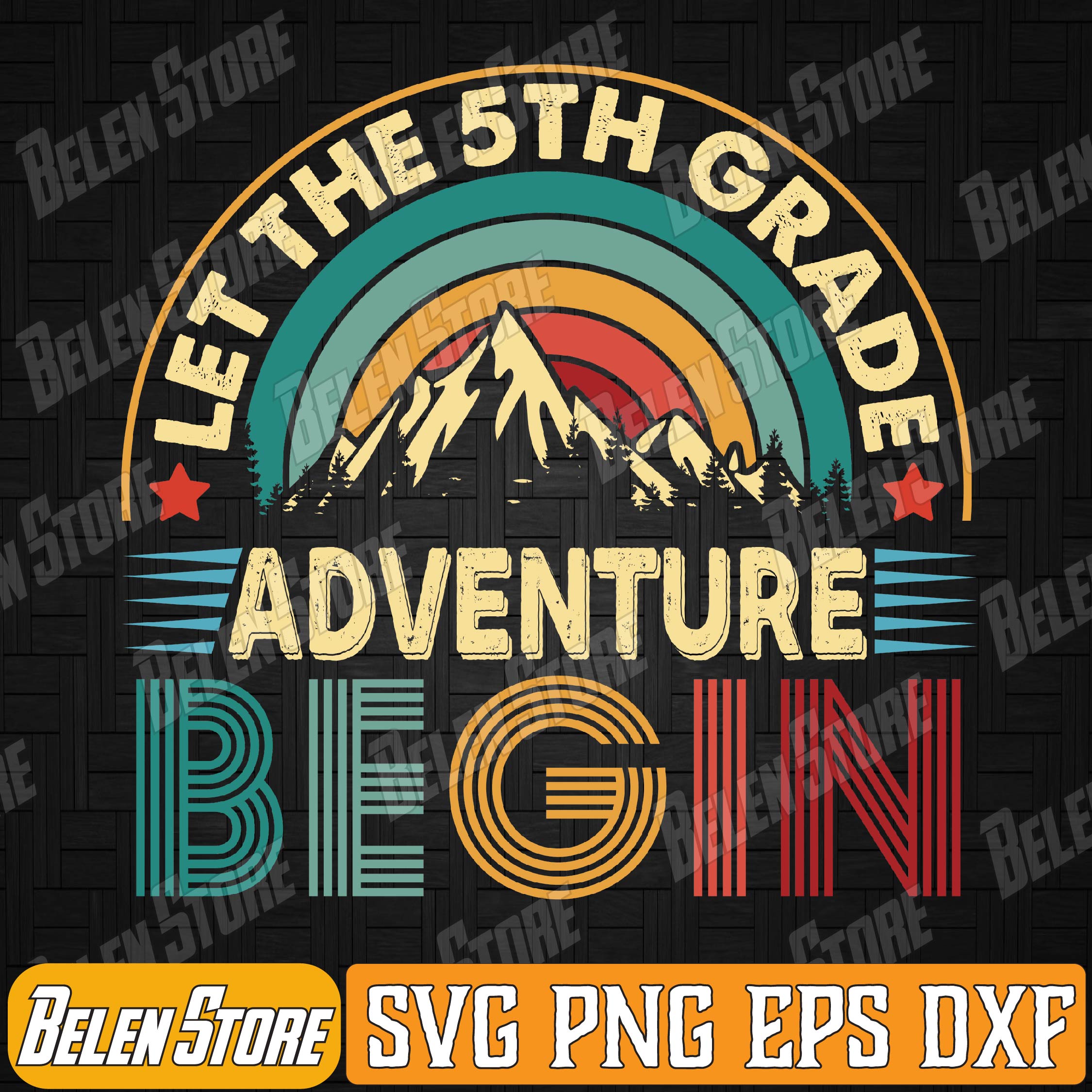 Let The 5th Grade Adventure Begin First Day Teacher Kid Svg, | Inspire ...