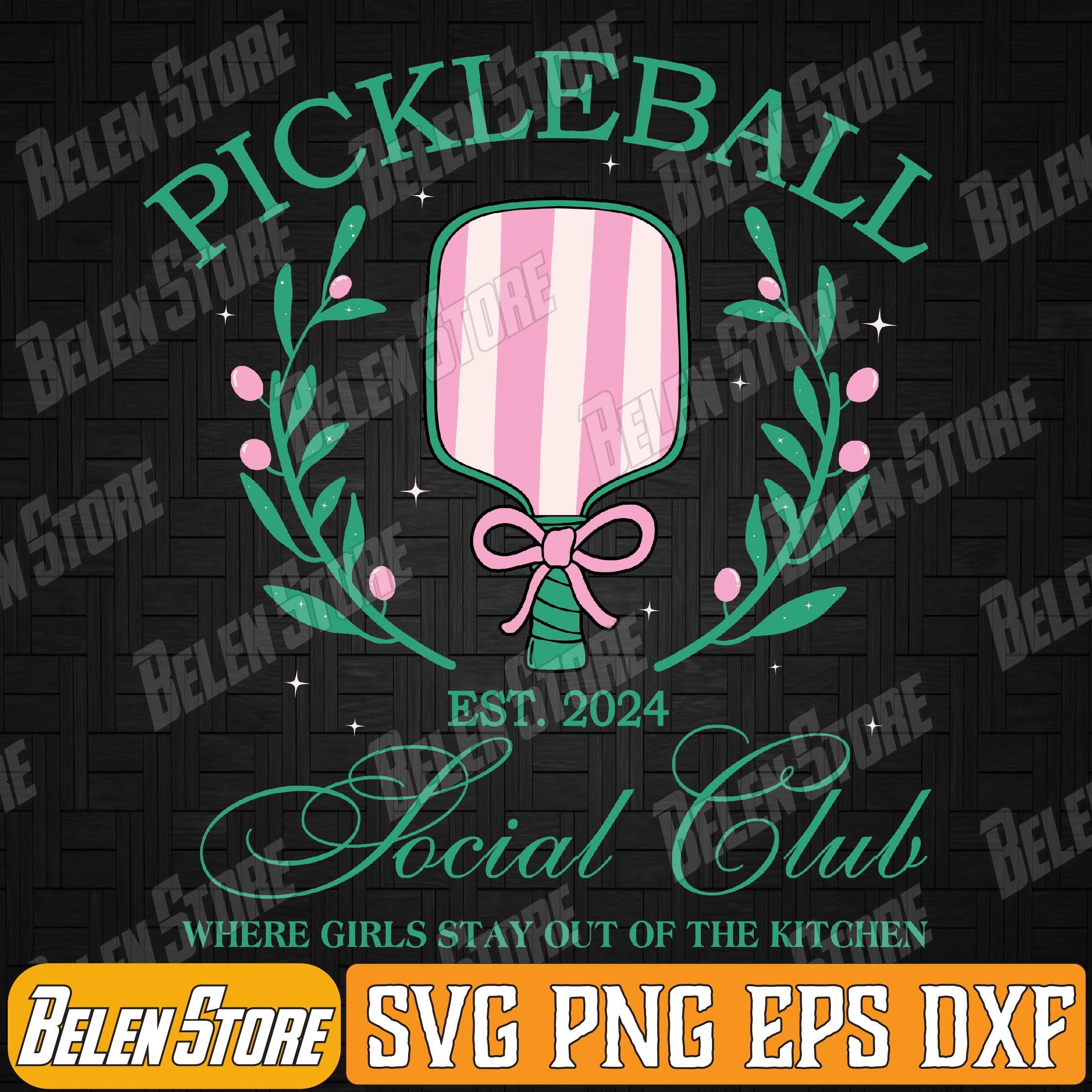 Pickleball Social Club Preppy Girls Stay Out Of The Kitchen | Inspire ...