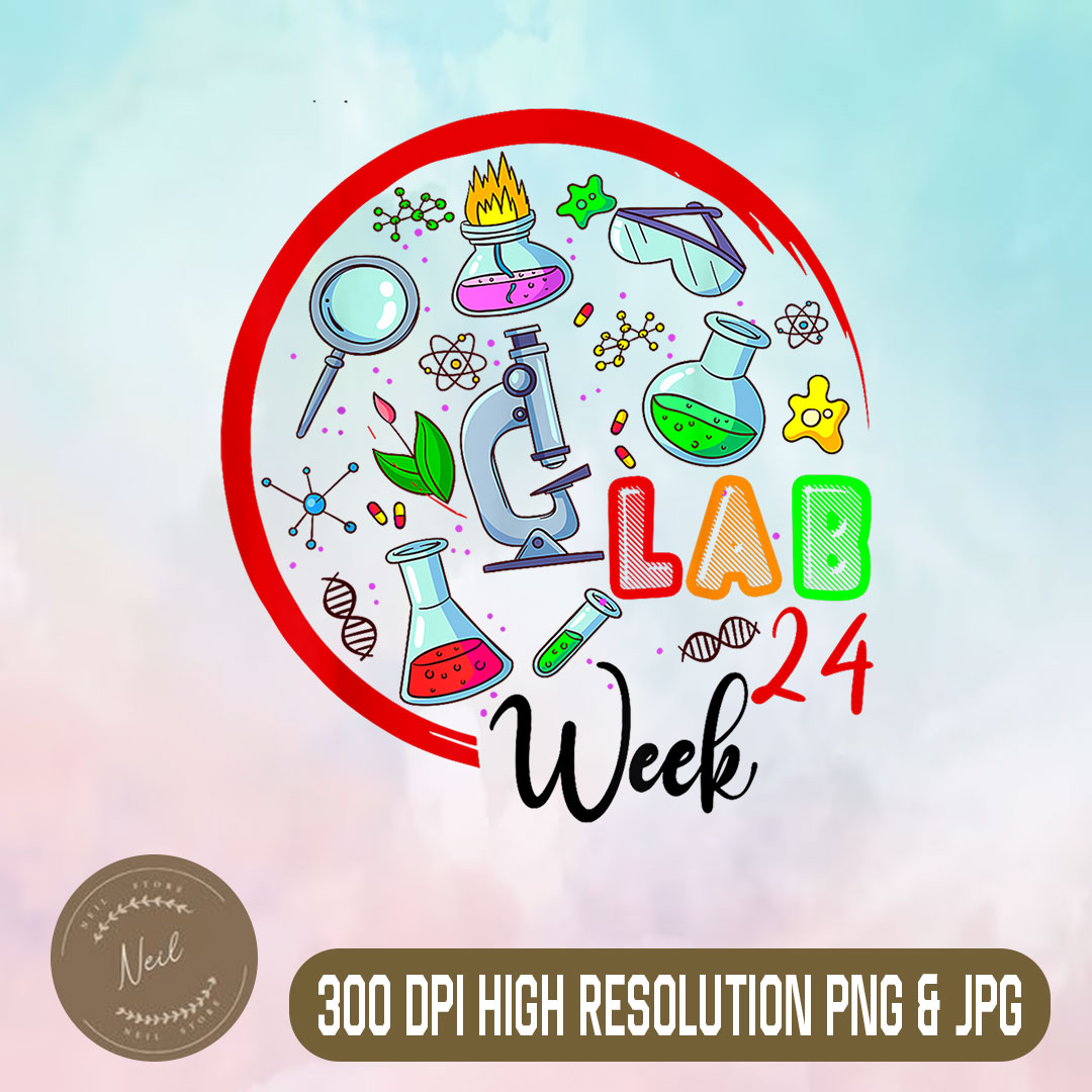Funny Lab Week 2024 Png, Medical Laboratory Technician Png,P - Inspire ...