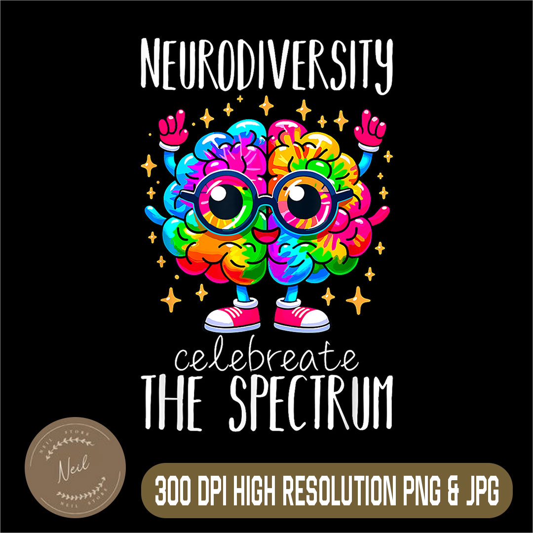Autism Awareness Neurodiversity Brain Png, Neurodiversity Ce | Inspire ...