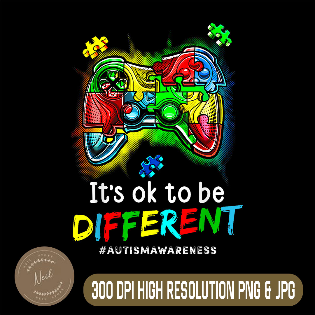 Autism Awareness Png, Autism Video Game Month Png, It's Ok T | Inspire ...