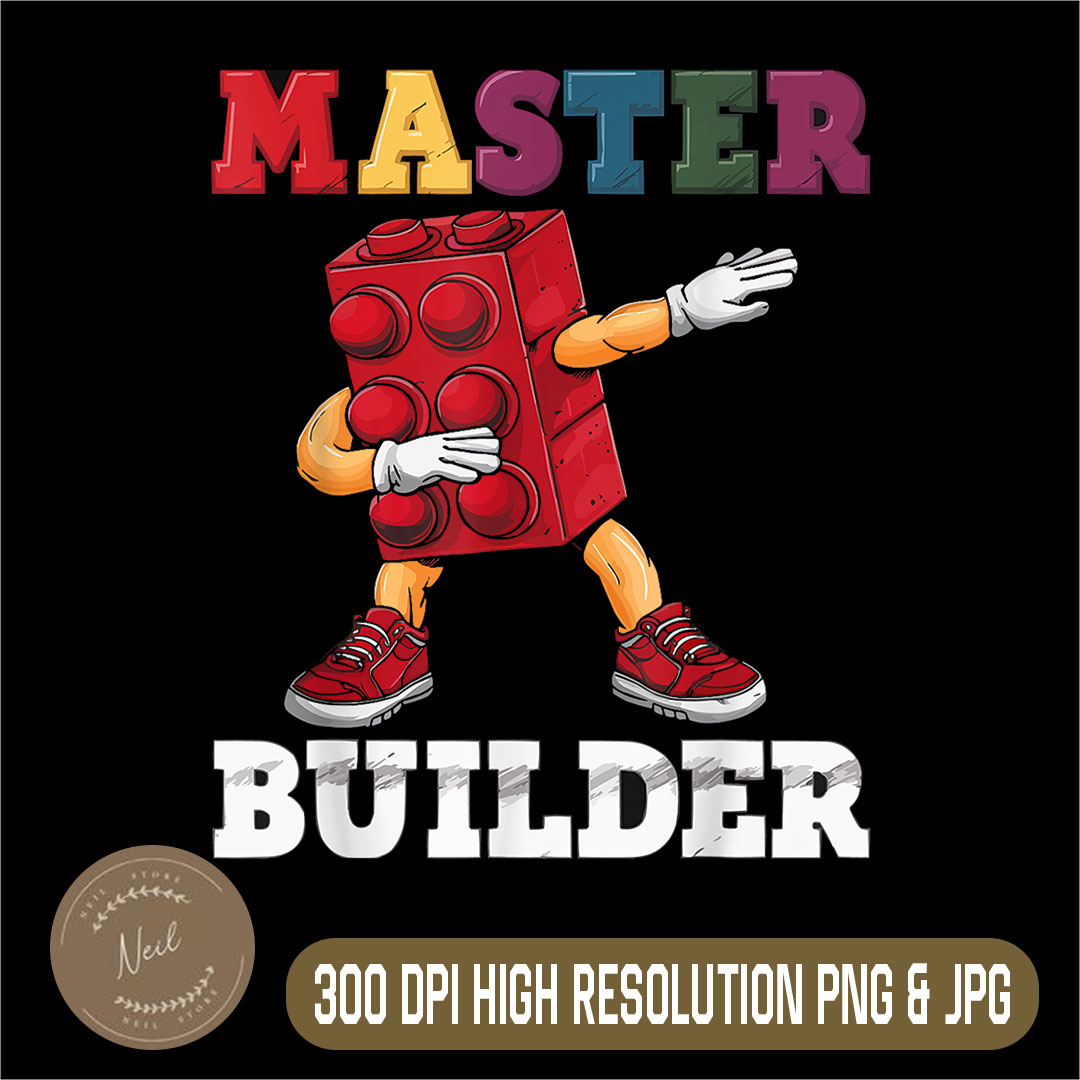 Master Builder Png, Digital File, PNG High Quality, Sublimat | Inspire ...