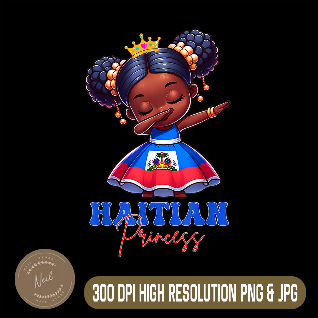 Melanin Haitian Princess Png, Haiti Flag Png, Funny Black Gi | Inspire ...