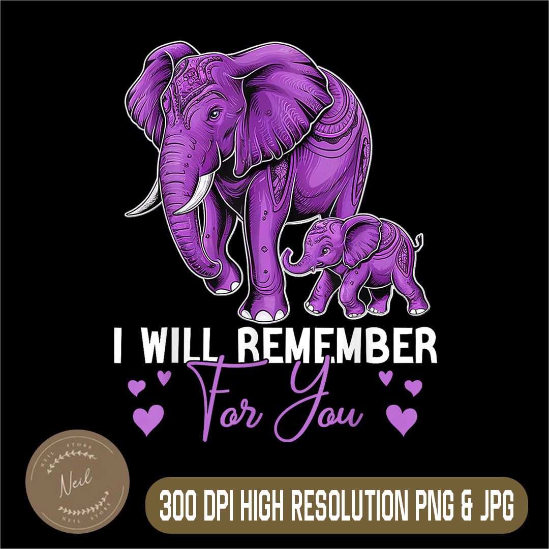 I Will Remember For You Png, Alzheimer's Awareness Png, Funn | Inspire ...