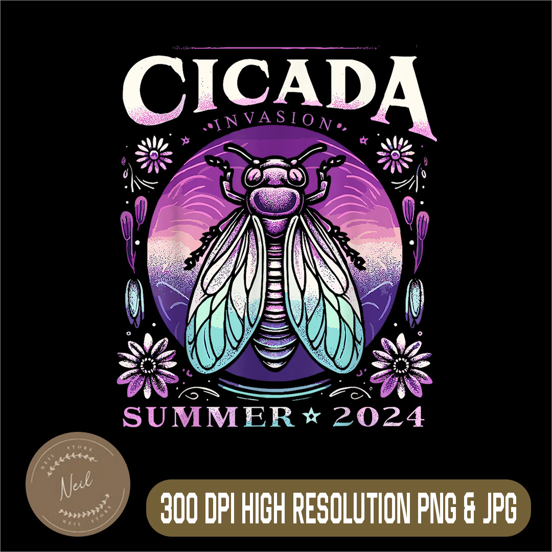 Cicada Invasion Tour 2024 Png, Broods XIX & XIII Cicada Png, | Inspire ...