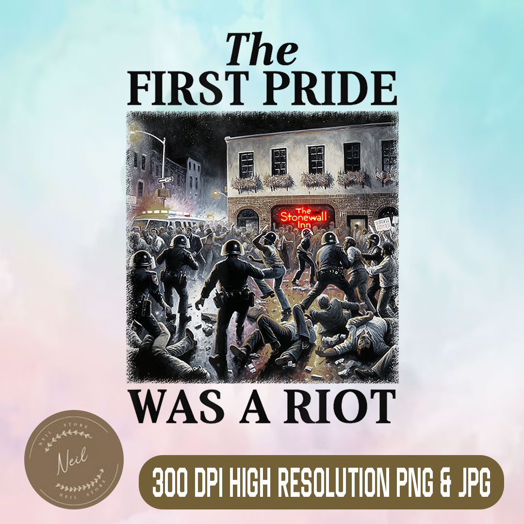 The First Pride Was A Riot Png, LGBTQ 50th anniversary Png,D | Inspire ...