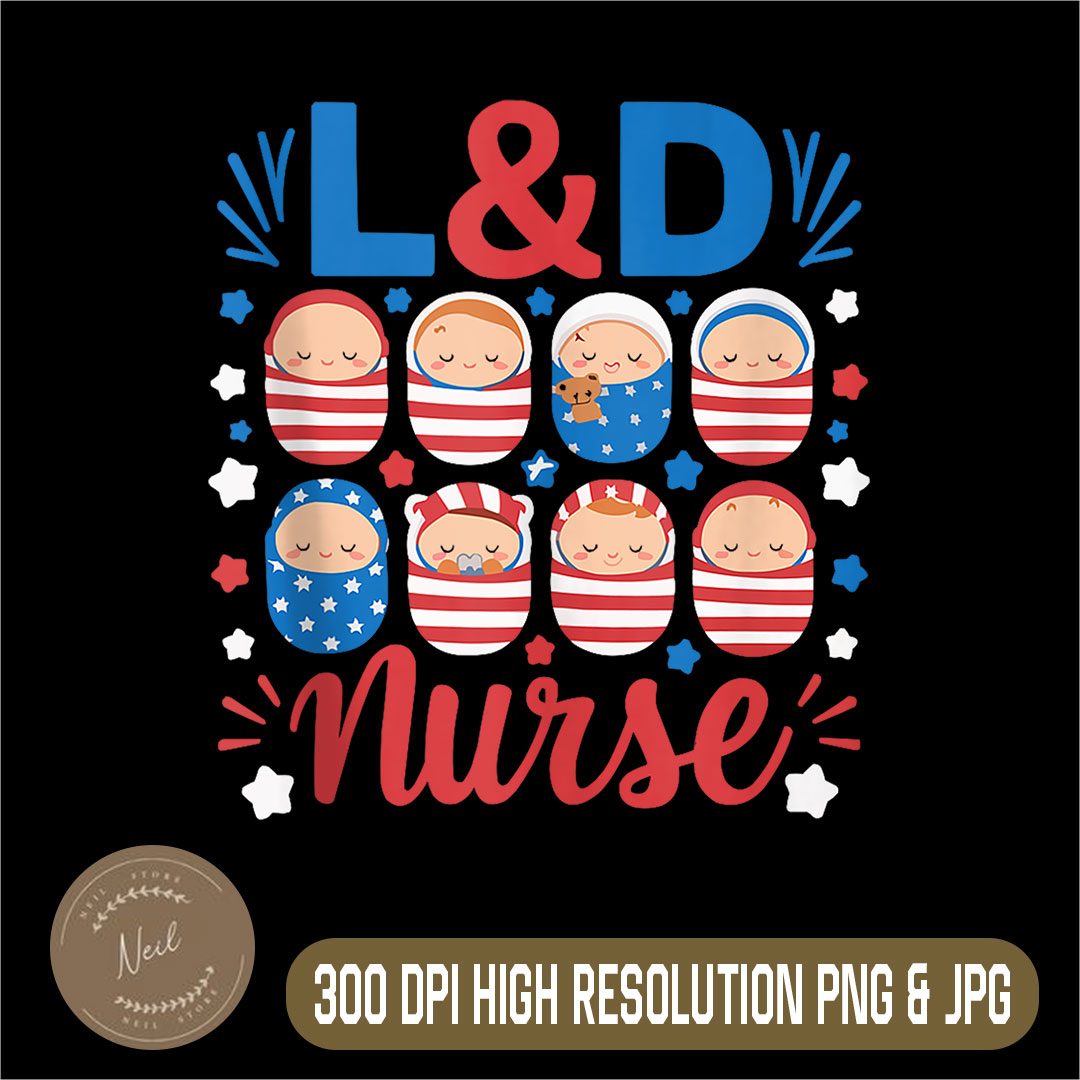 L & D Nurse Png, Nurse USA Medicine Png, American Flag Png, - Inspire ...