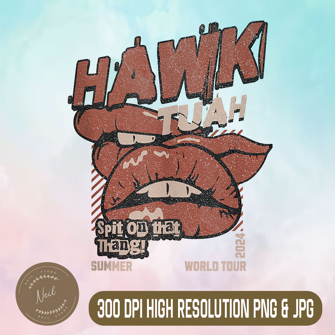 Hawk Tuah Png, World Tour Summer 2024 Png, Digital File, PNG | Inspire ...