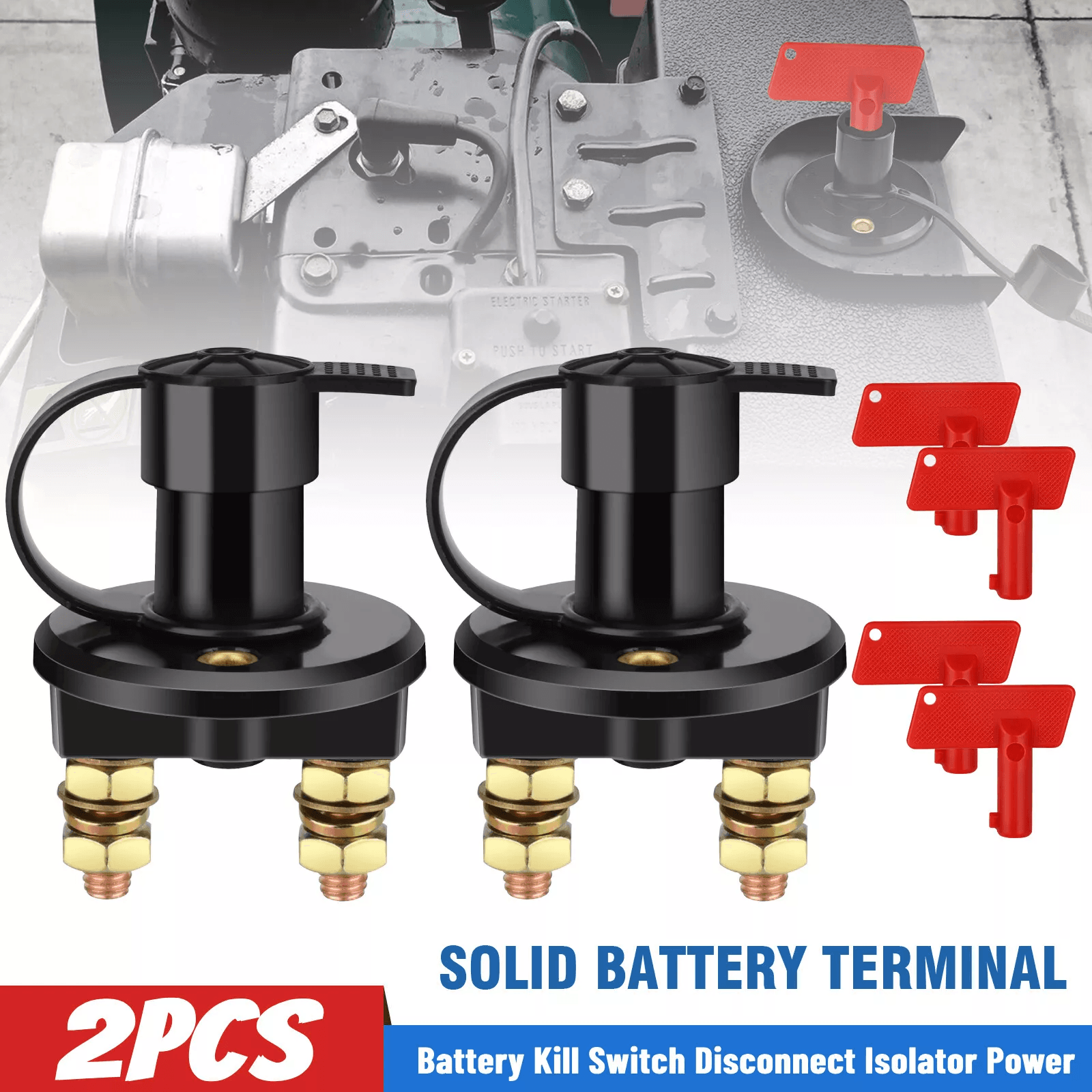 Battery Kill Switch for Car Truck RV ATV Boat | Inspire Uplift